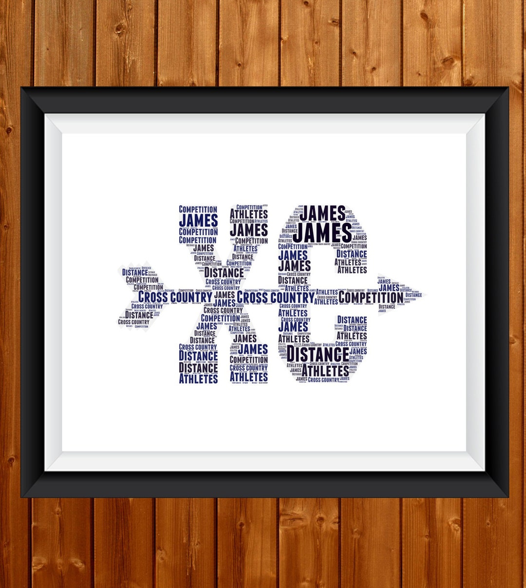 Personalised Cross Country Running Cross Country Gift, Gift for Runners ...