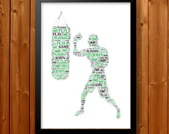 Kickboxing Wall Art - Etsy