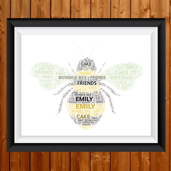 Bumble Bee Art - Etsy