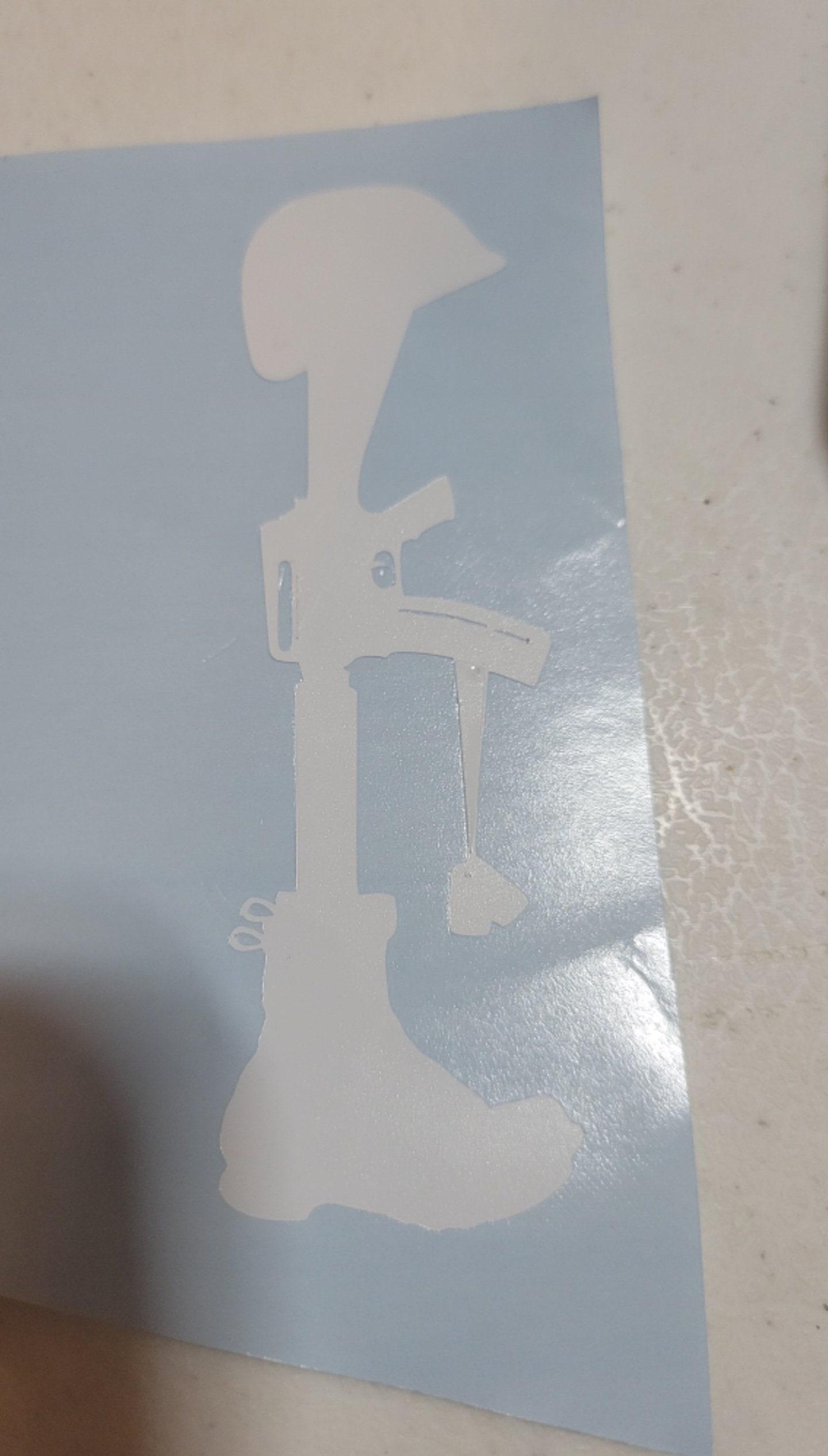 Fallen Soldier Sticker - Etsy