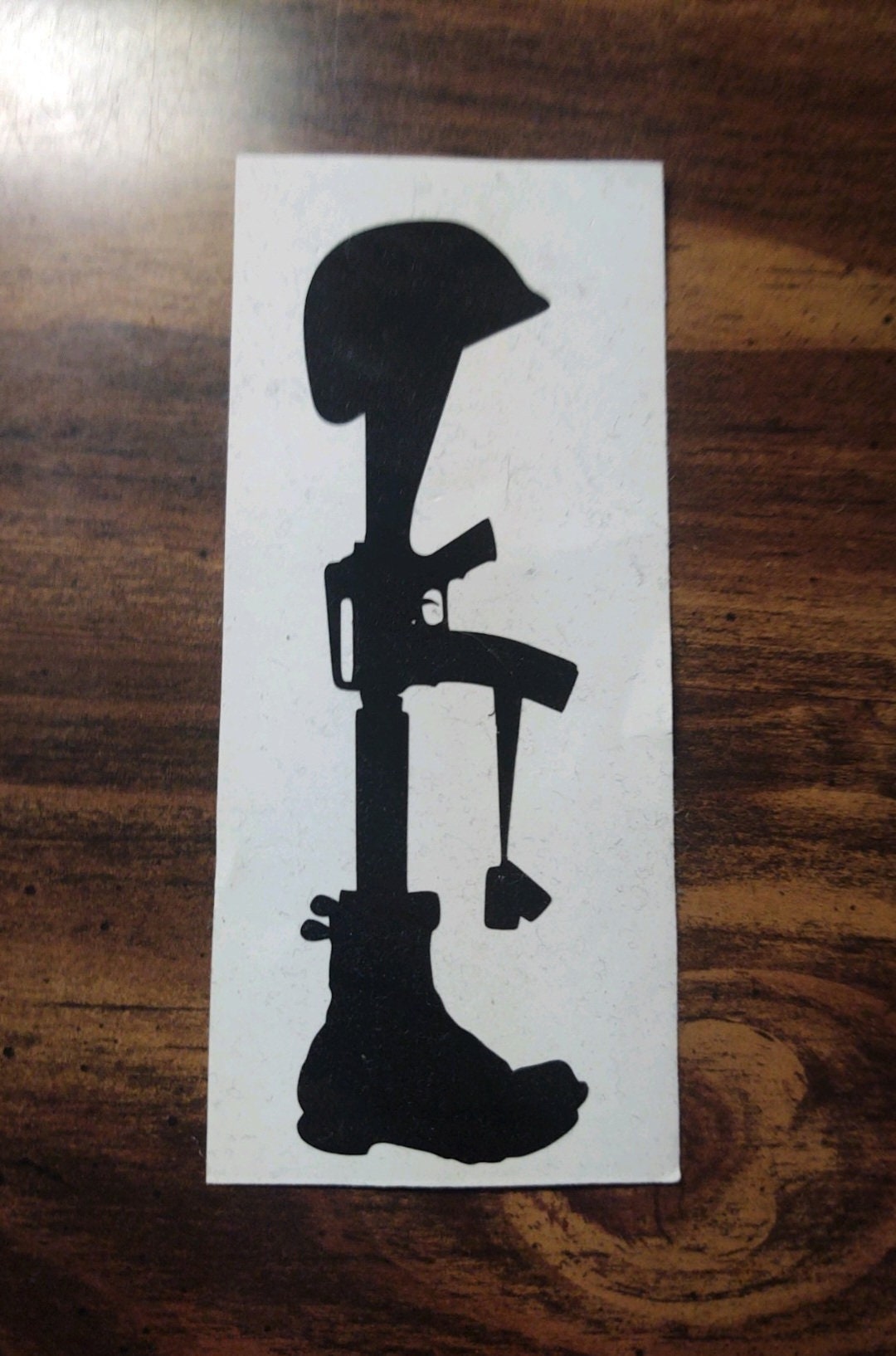 Fallen Soldier Sticker - Etsy