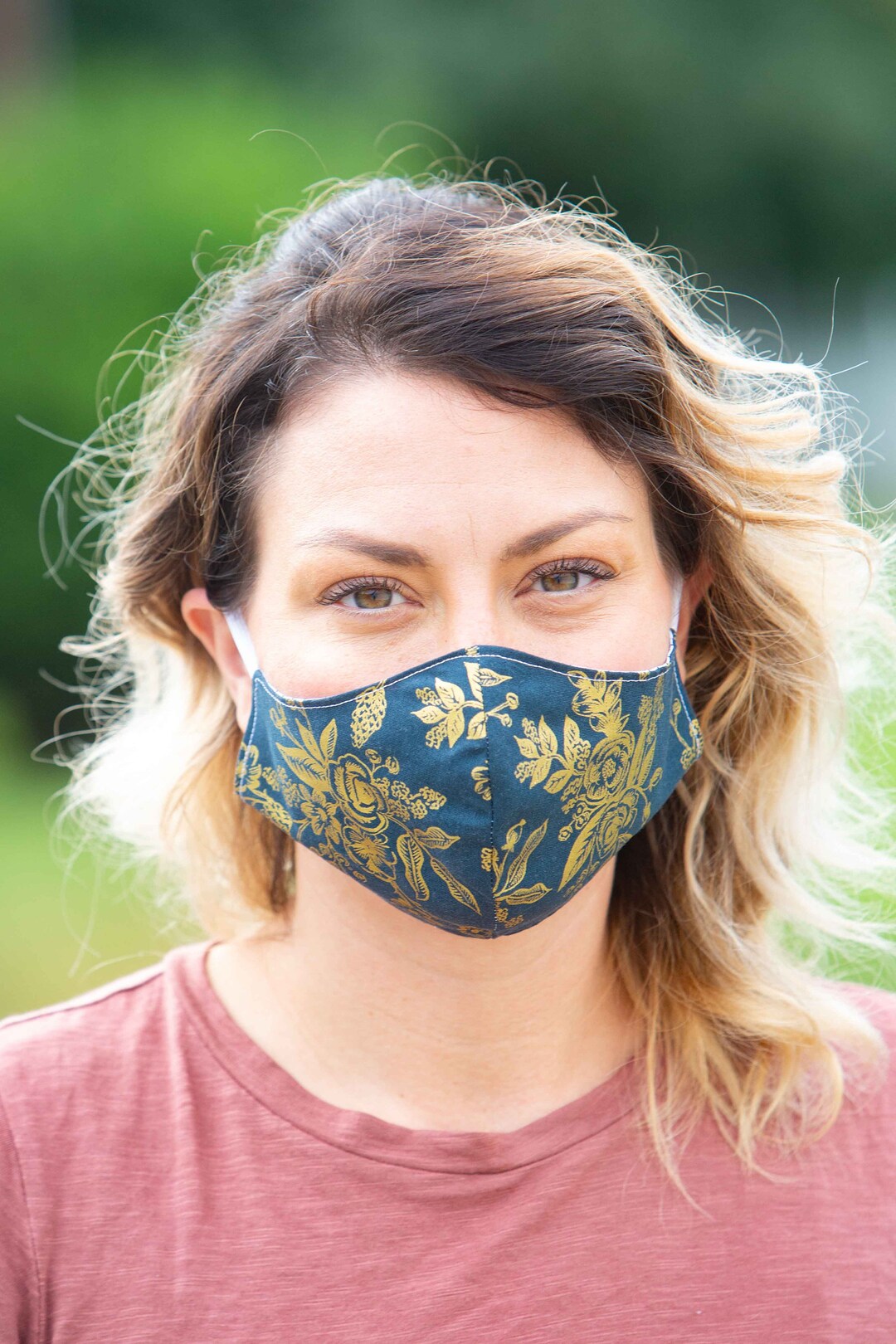 Rifle Paper Co. Homemade Mask Womens Face Mask Covering - Etsy