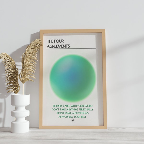 The Four Agreements - Etsy