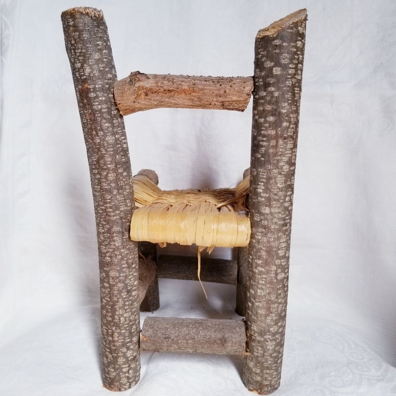 Handmade Plastic Woven Log Bear Chair Home Decor - Etsy