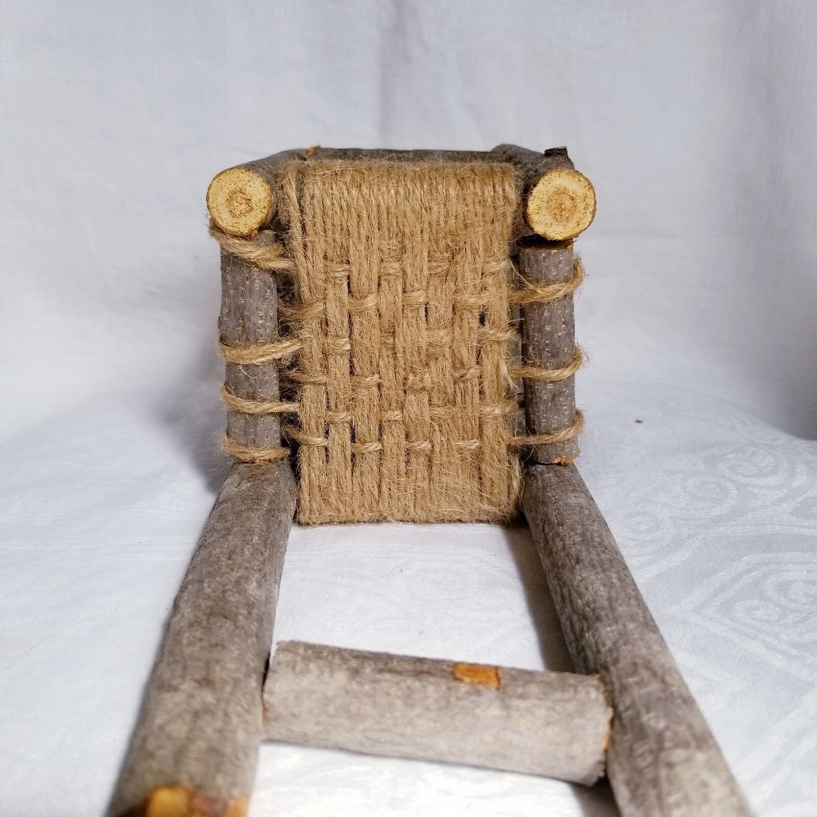 Handmade Woven Wood Log Bear Chair Home Decor - Etsy