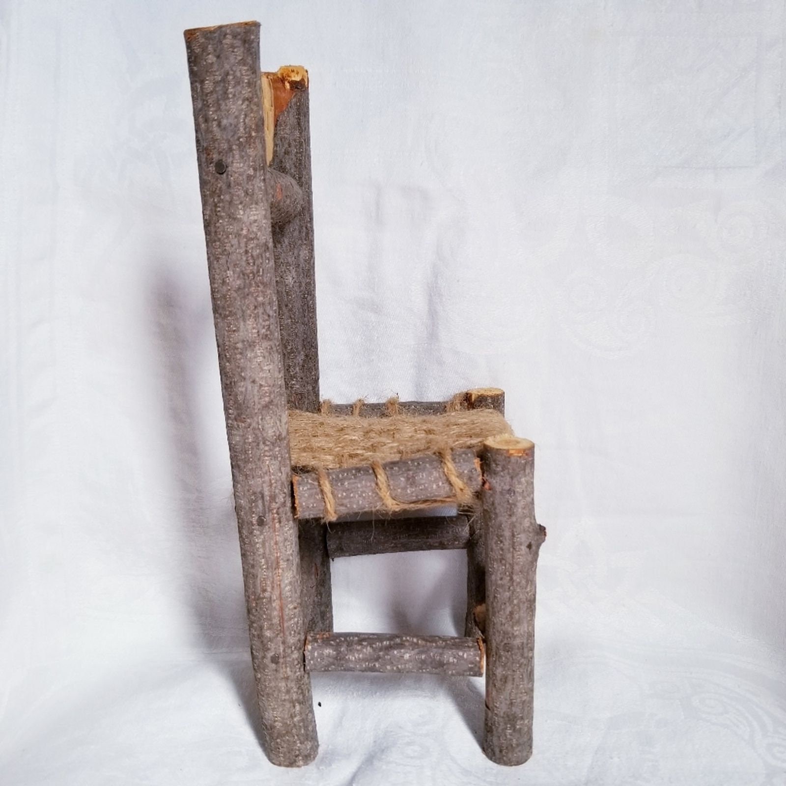 Handmade Woven Wood Log Bear Chair Home Decor - Etsy