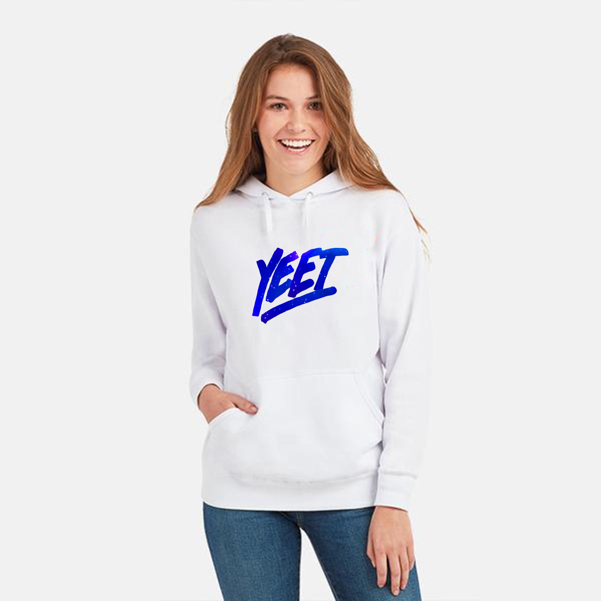 Unisex YEET BLUE GALAXY Hoodie Yeet Galaxy Hoodie Blue Yeet - Etsy