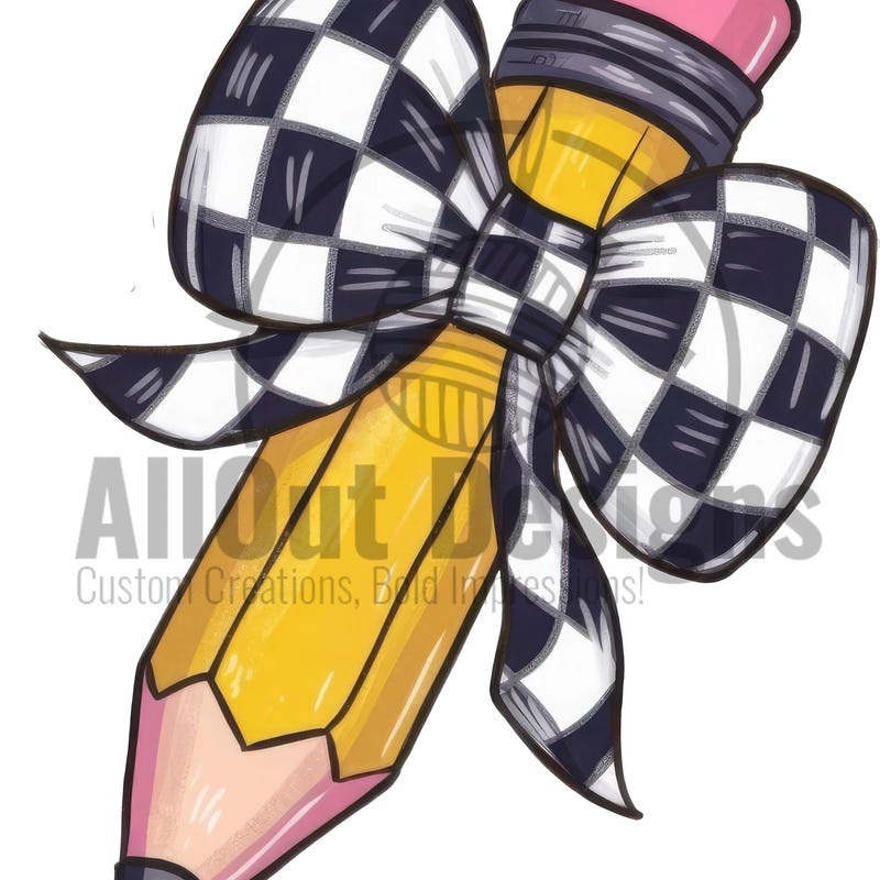 Pencil Bow - Etsy