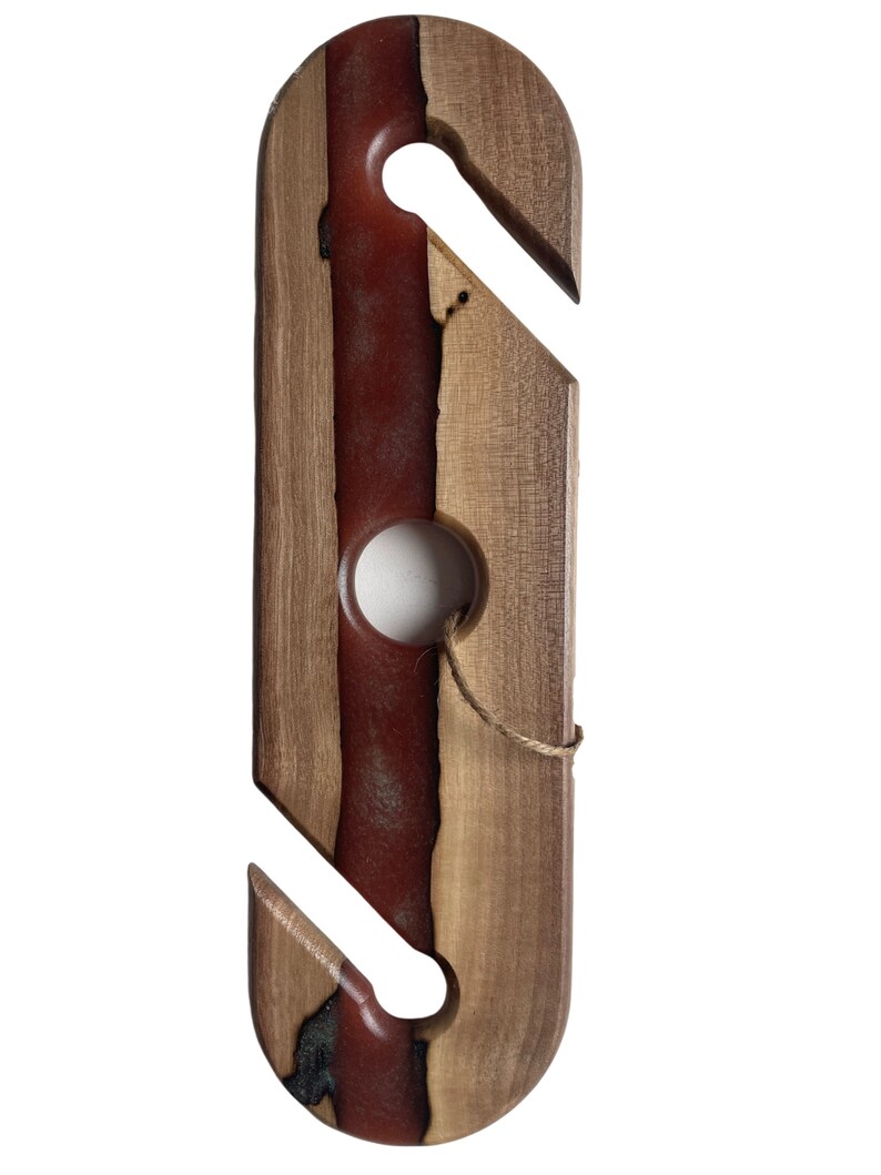 Hand Crafted Wood and Epoxy Wine Caddy - Etsy