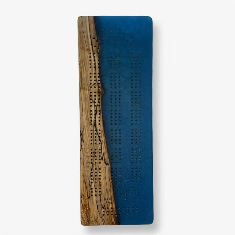 Hand Crafted Epoxy Resin Cribbage Boards - Etsy Canada