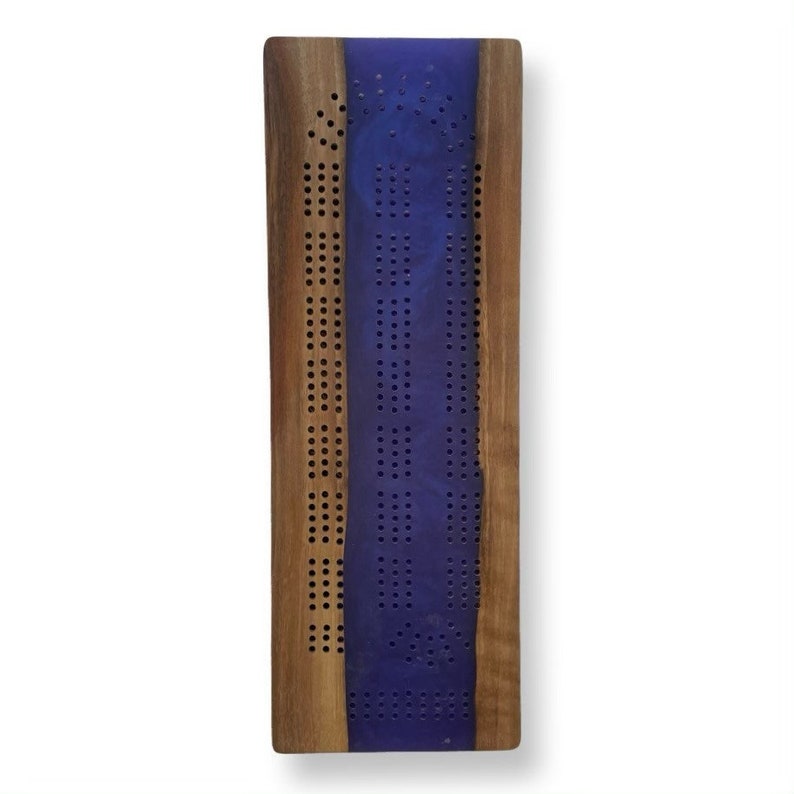 Hand Crafted Epoxy Resin Cribbage Boards - Etsy Canada