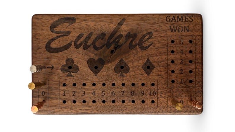 Euchre Score Box - Etsy