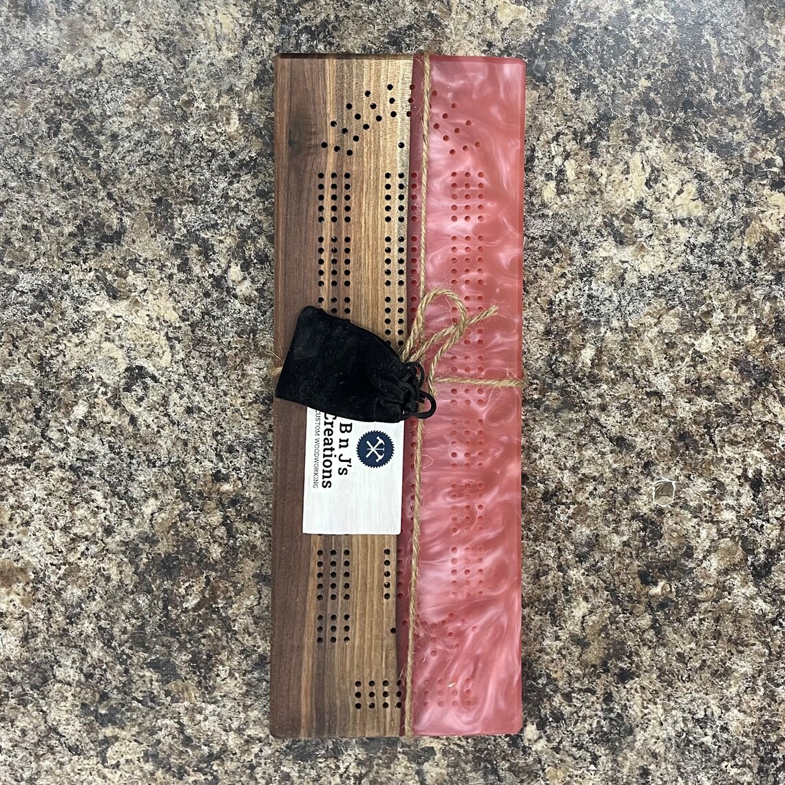 Hand Crafted Epoxy Resin Cribbage Boards - Etsy Canada
