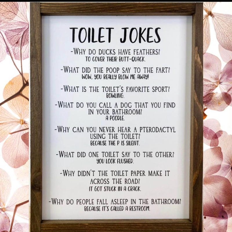 Joke Sign - Etsy