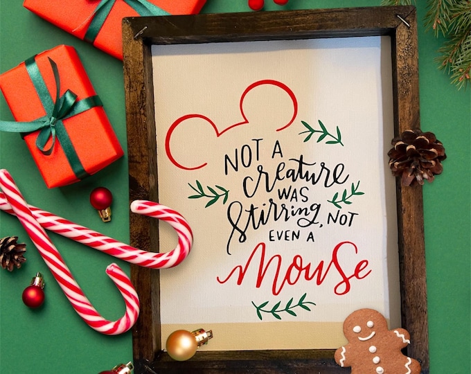 Christmas Sign-mouse - Etsy