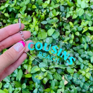 Cousins Beach Keychain the Summer I Turned Pretty Keychain - Etsy