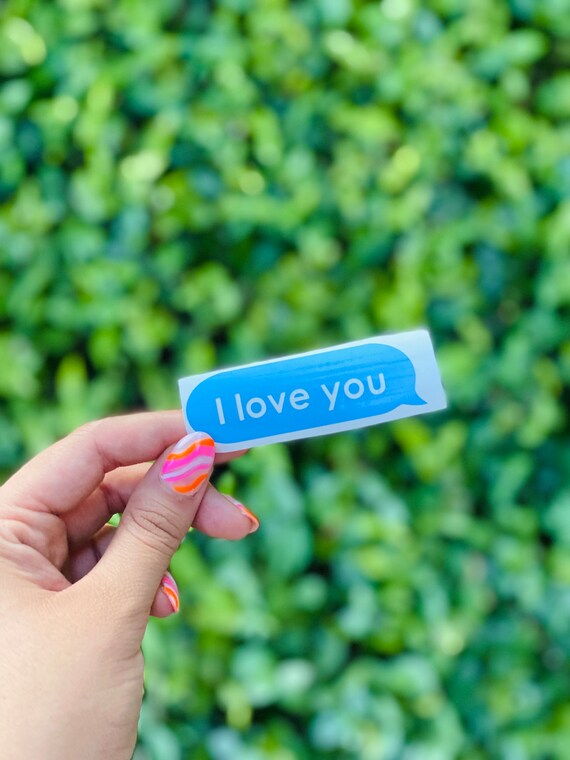 Text Message Decal Custom Text Decal Text Message Sticker - Etsy