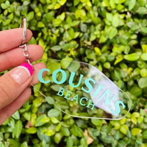 Cousins Beach Keychain the Summer I Turned Pretty Keychain - Etsy