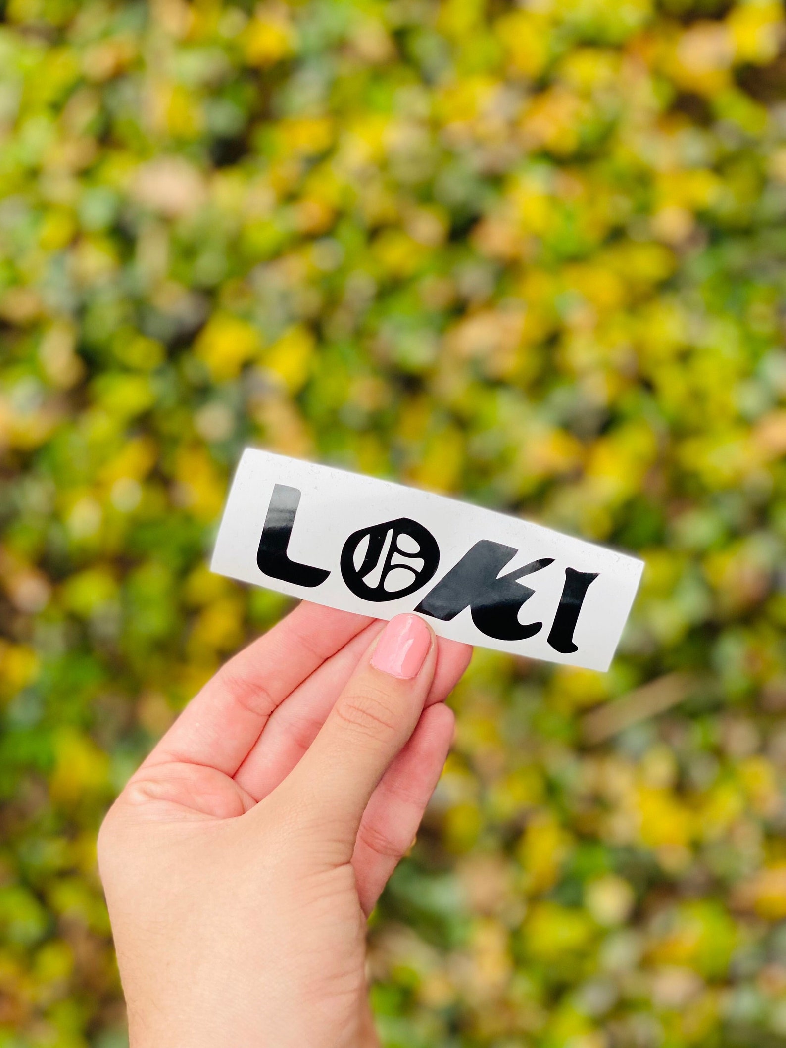 Loki Logo Decal Loki Logo Sticker loki Decal Loki Sticker | Etsy