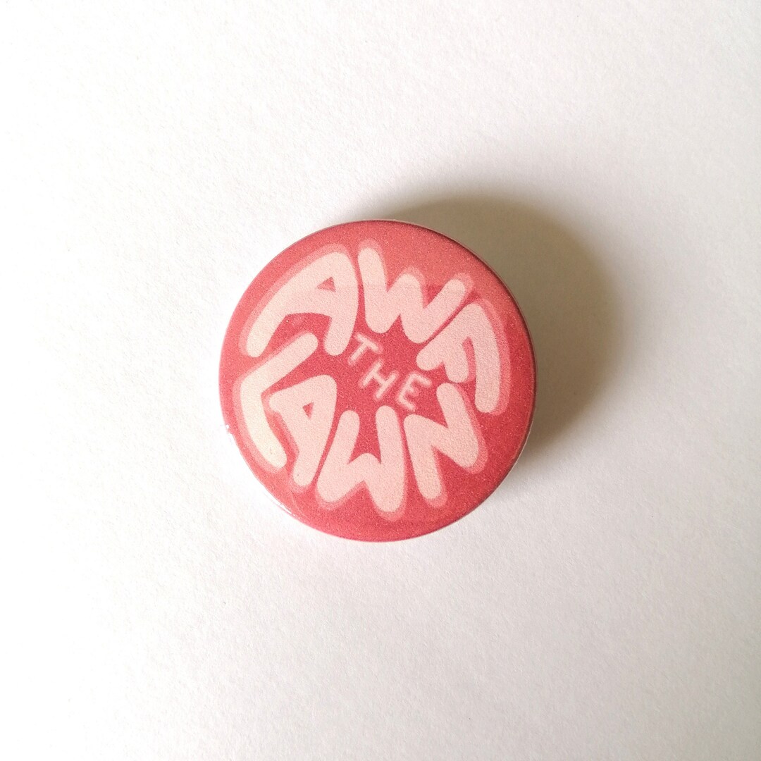 Awf the Lawn Badge - Etsy