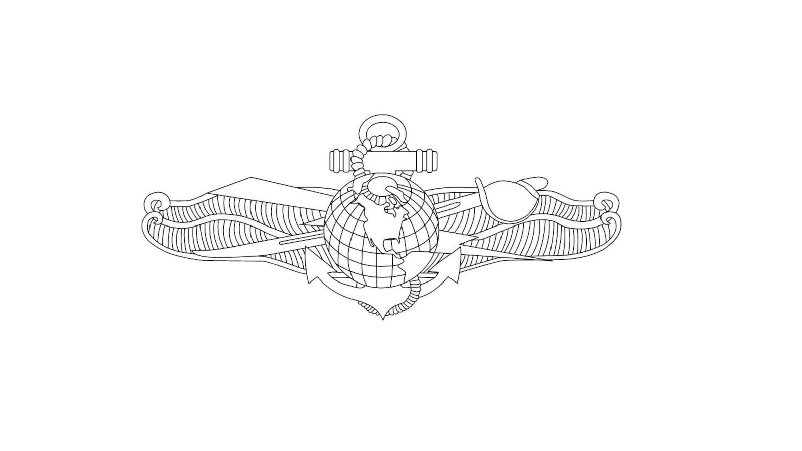 US Navy Enlisted Information Warfare Specialist (EIWS) Insignia - Etsy