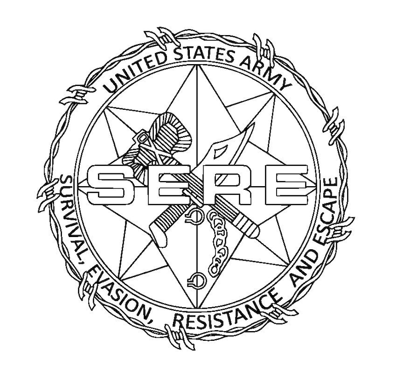 US Army SERE Training Patch - Etsy