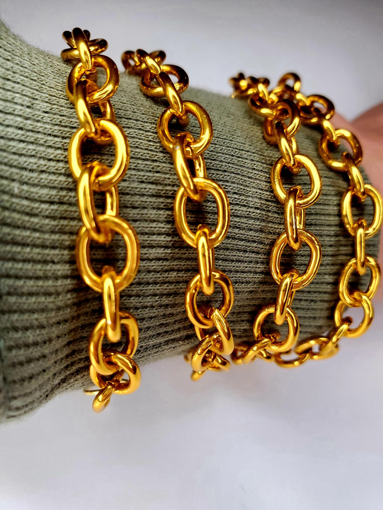 Oval Link Mask Chain Holder Mask Lanyard Womens Face Mask - Etsy