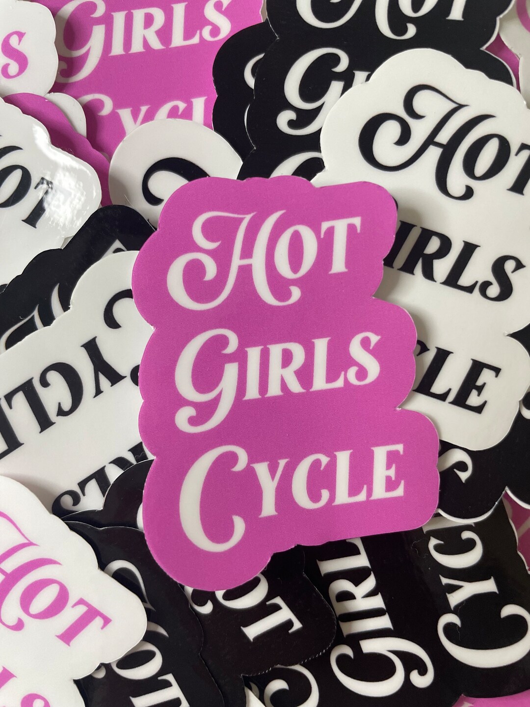 Hot Girls Cycle Indoor Cycling Cycling Stickers - Etsy