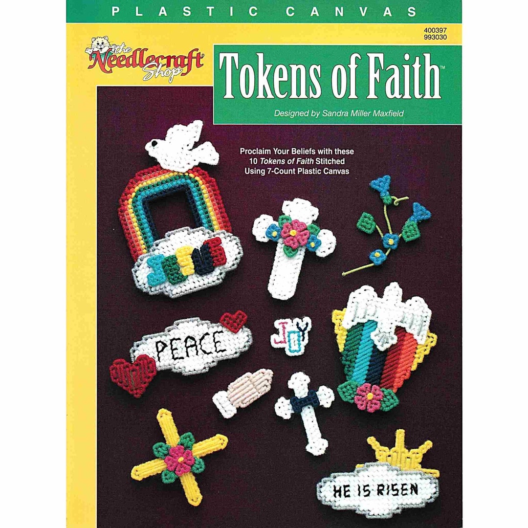 SALE! Easter Plastic Canvas Pattern, Religious VBS Tokens of Faith ...