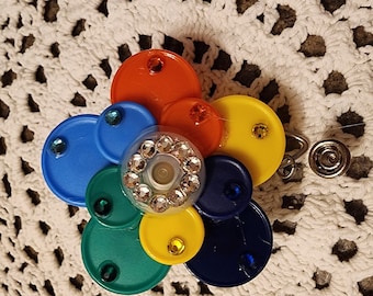 Medicine Cap Badge Reel - Etsy