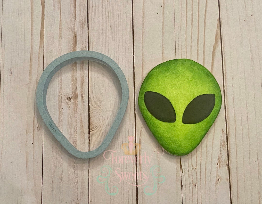 Alien Cookie Cutter/fondant Cutter - Etsy UK