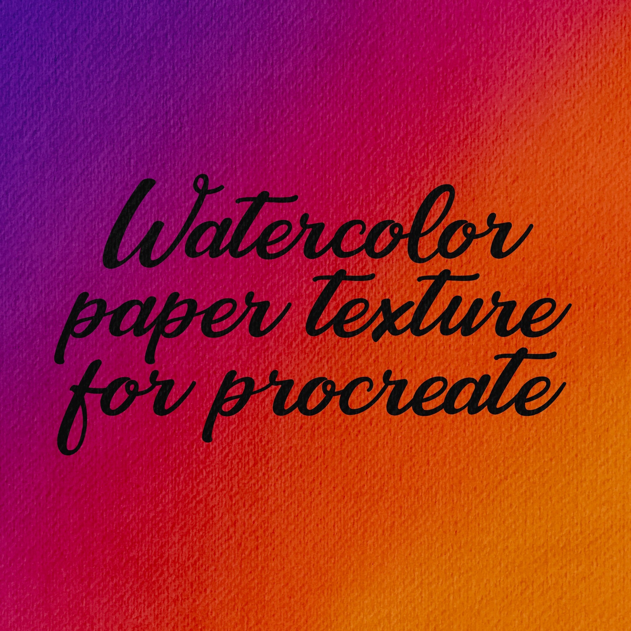 Watercolor Paper Texture for Procreate screen Size & Square - Etsy