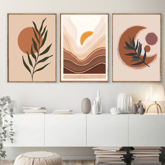 3 Boho Digital Prints Boho Decor Boho Printable Boho - Etsy
