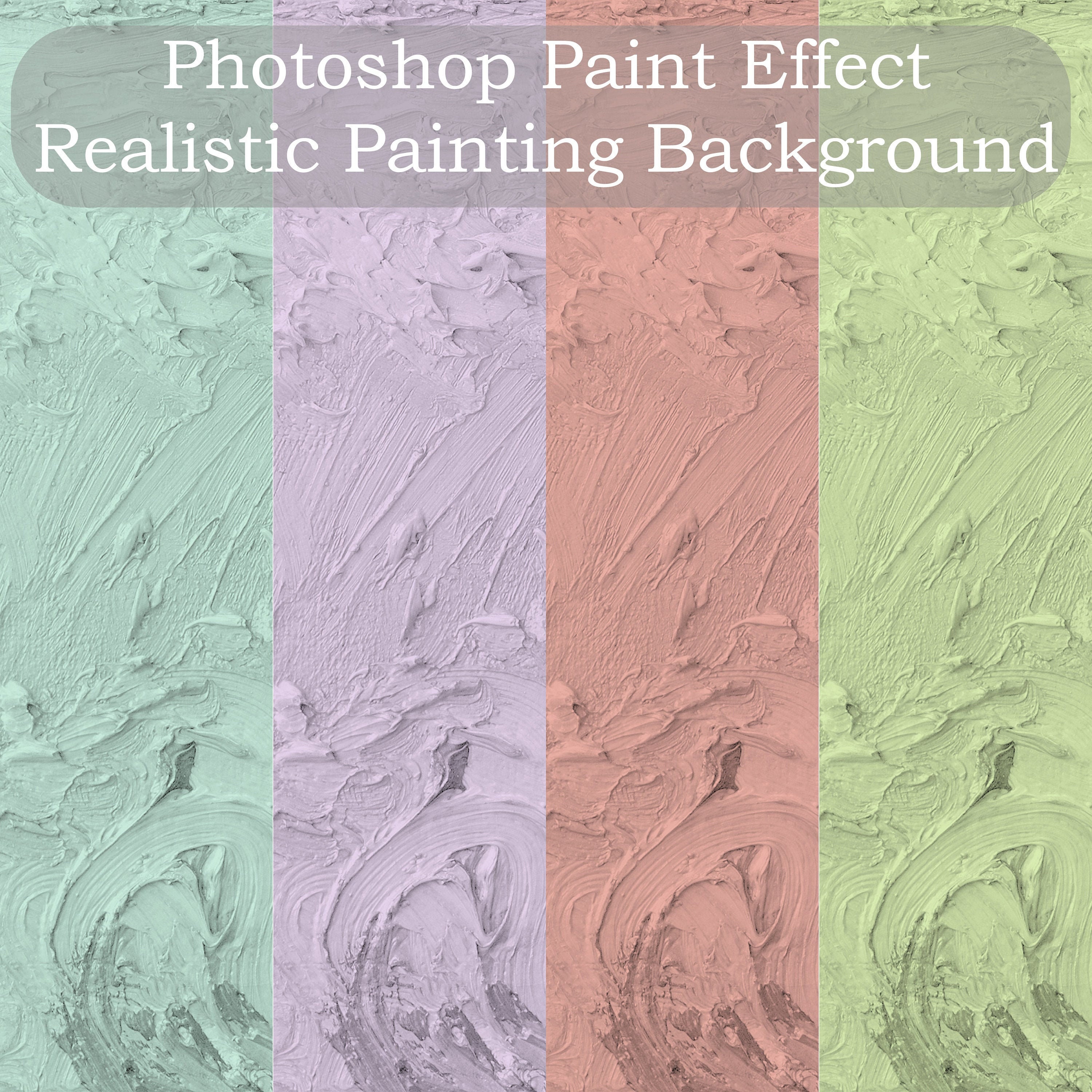 Colored Photoshop Paint Effect, Digital Paint Backdrop, Digital Paint ...
