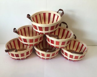 Red Basket | Etsy