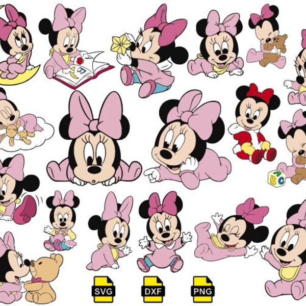 Minnie Mouse Baby - Etsy