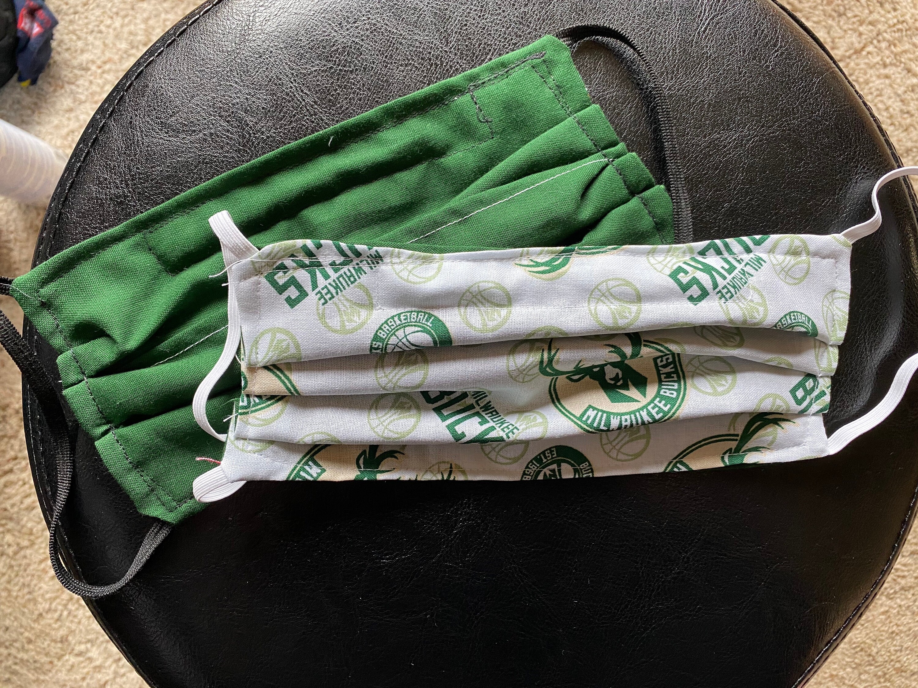 Milwaukee Bucks Mask With Optional Filter Pocket - Etsy UK