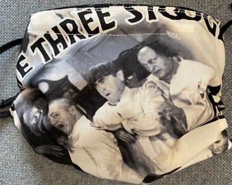 Three Stooges Mask - Etsy