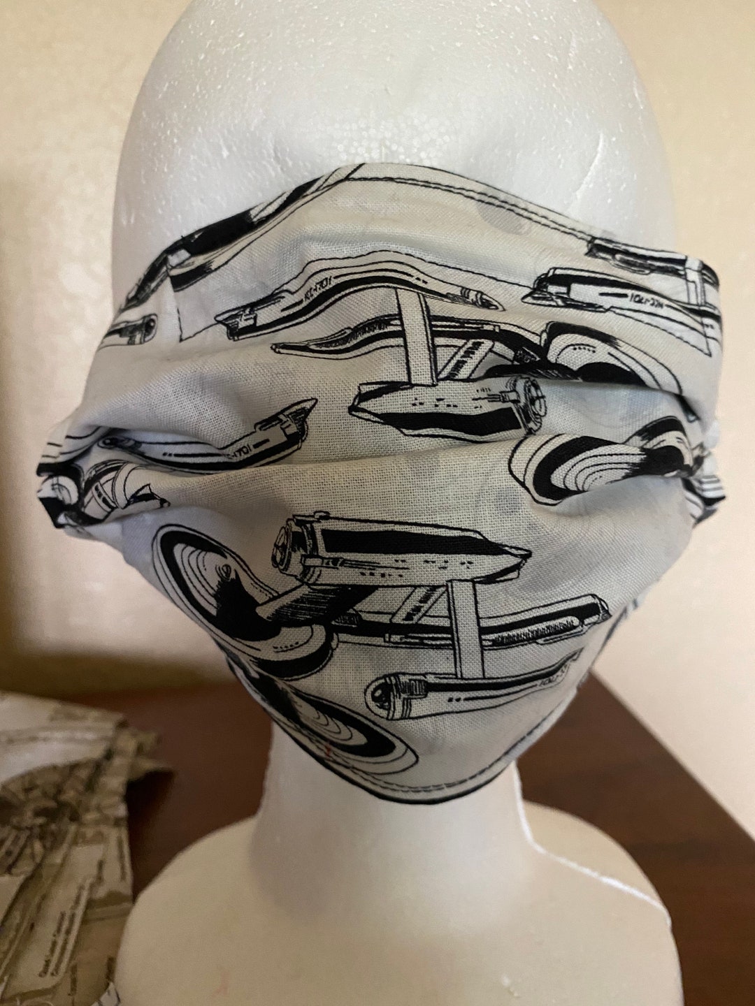 Star Trek Original Ship Mask With Optional Filter - Etsy