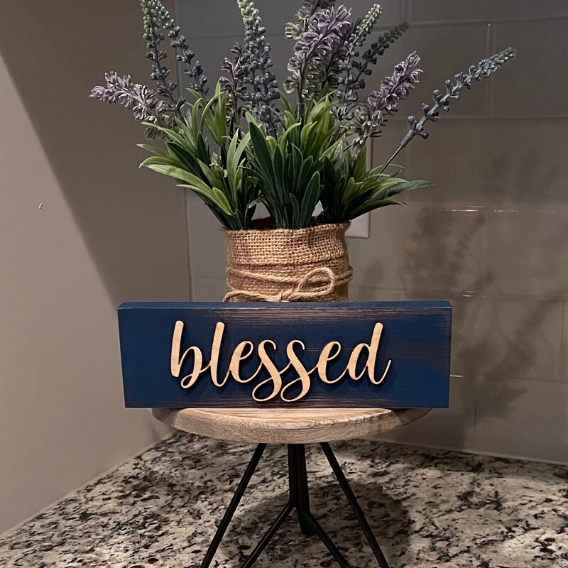 Blessed Sign - Etsy