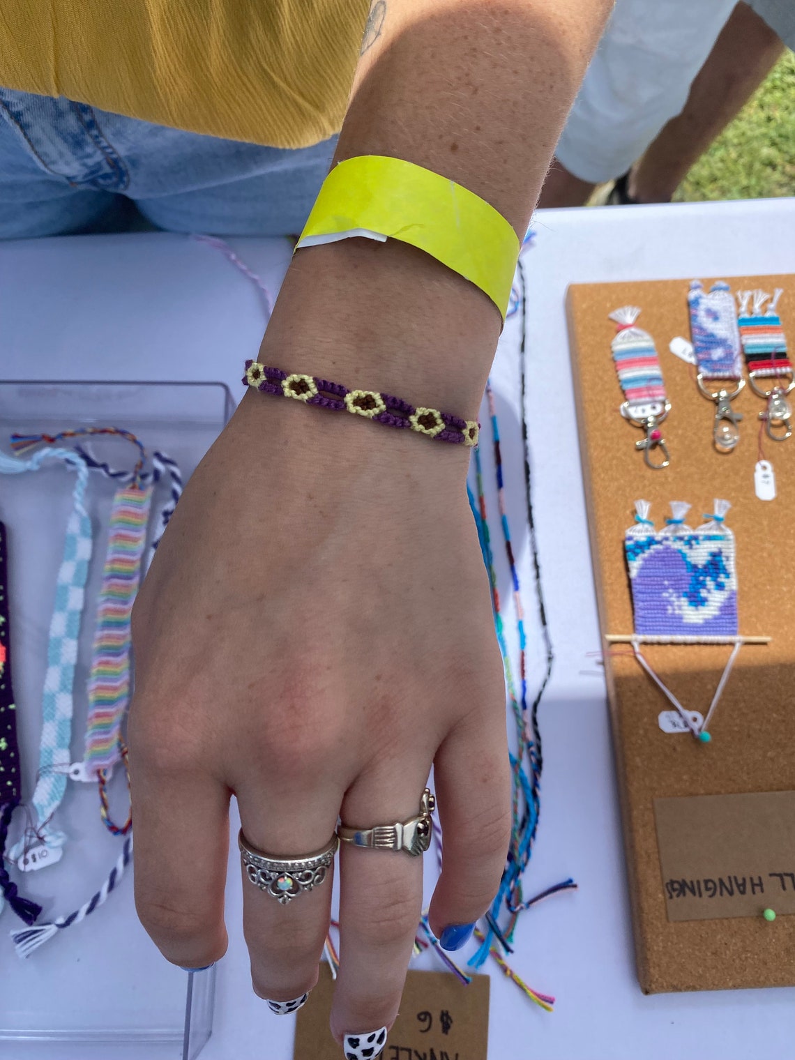 Handcrafted Custom Sunflower Chain Bracelet Tiedwithlovebyae Sunflower ...