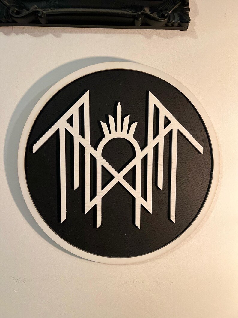 Sleep Token Sigel Logo Layered Wall Art - Etsy UK