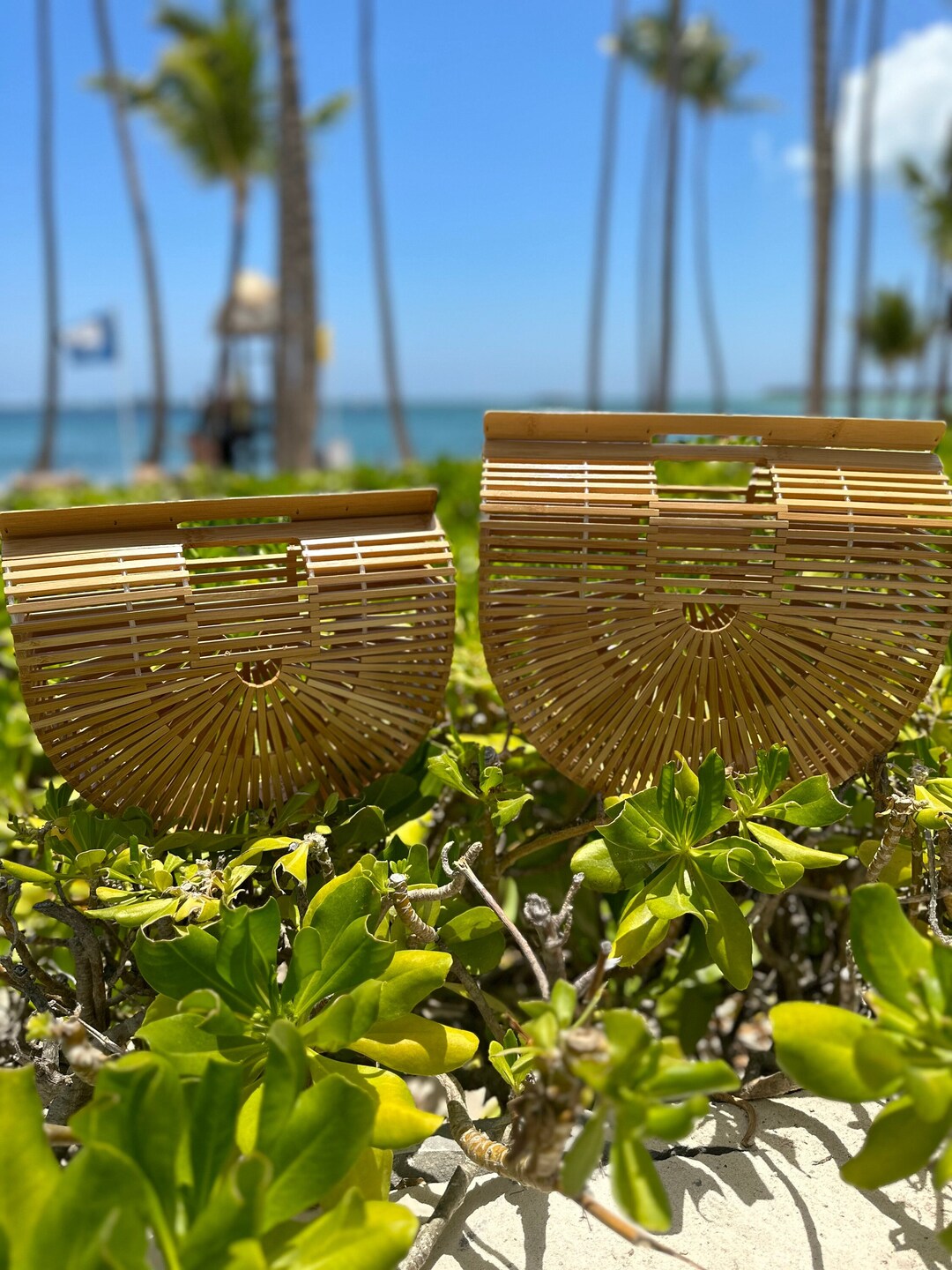 Bamboo Purse, Bamboo Bag, Purse, Summer Purse, Bamboo Clutch - Etsy