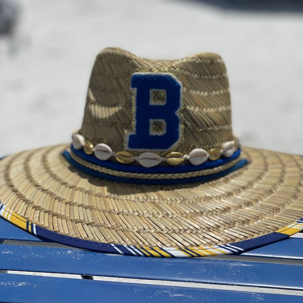 Custom Lifeguard Straw Hat - Etsy
