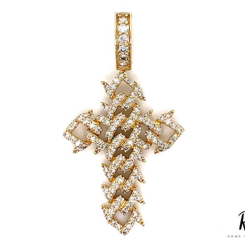 Cuban Link Cross - Etsy