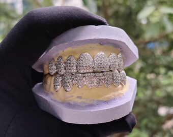 Custom Butterfly Tooth Cap Grill Gold VVS Rubys - Etsy UK