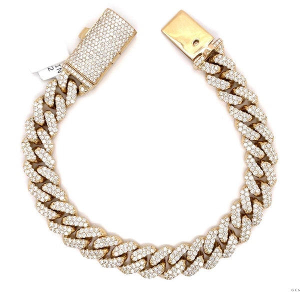 Moissanite Buss Down Cuban - Etsy