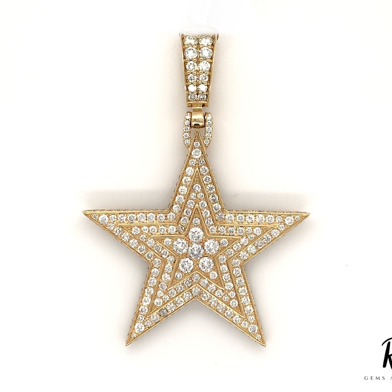 Star Pendant - Etsy