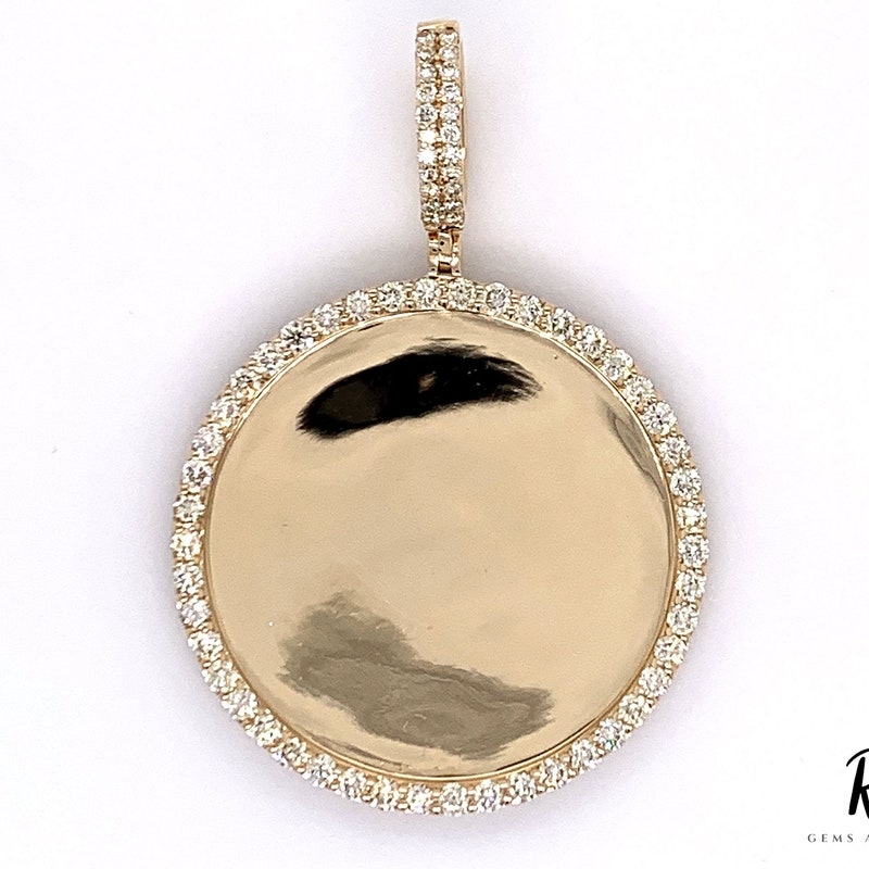 Custom Gold Pendant - Etsy