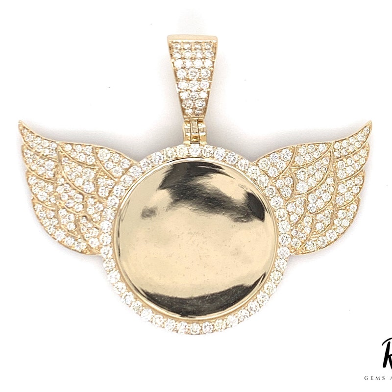 Angel Circle Chain With Wings - Etsy